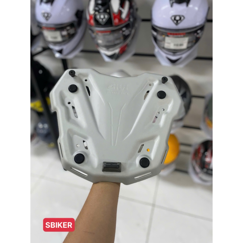 Givi Monokey M9A Silver Base with Italian Case and Mtb45 - White ...