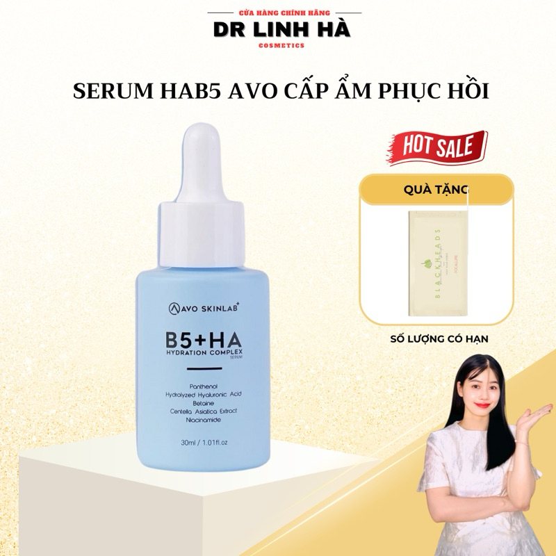 Avo Skinlab HA B5 Serum hydrates and restores naturally bright, healthy ...