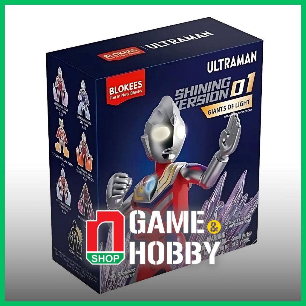 Ultraman Shining Version 01 Giant Of Light Blind Box Figures BK71205 ...