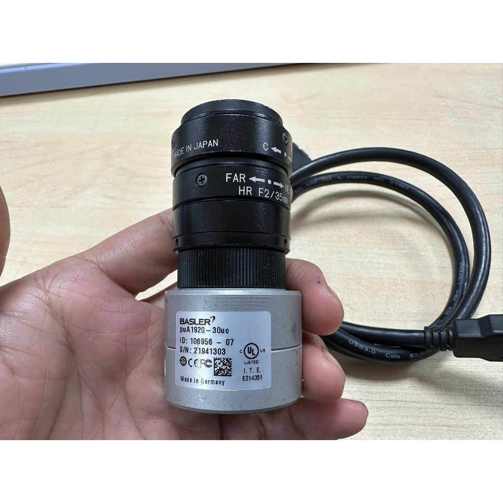 Camera vision BASLER puA 1920-30uc, industrial camera, photo processing ...