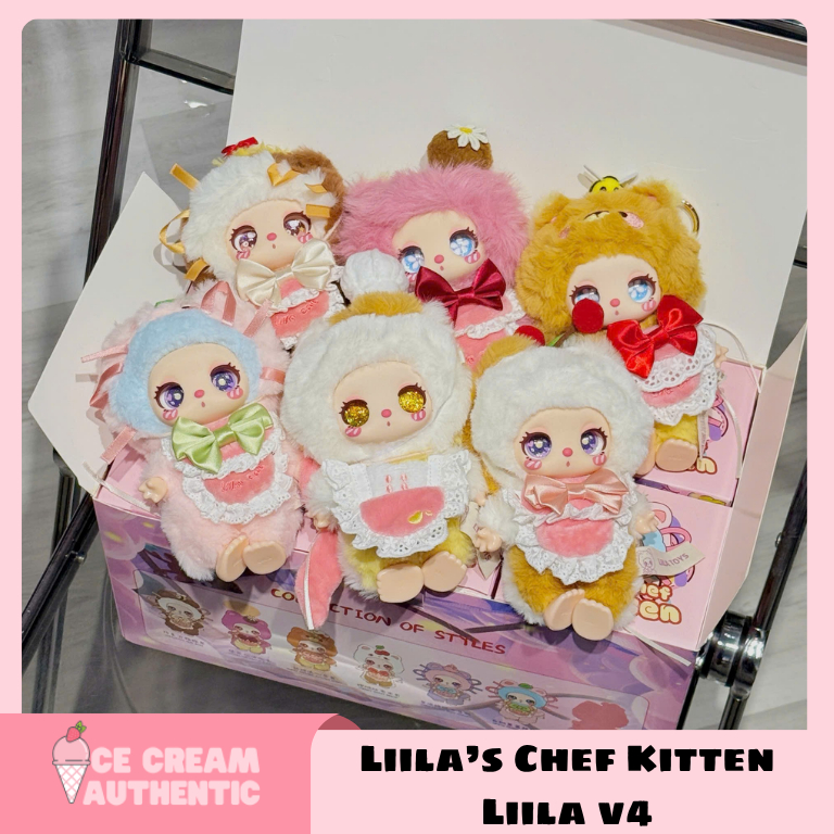 Blind Box/Blindbox Lila Lucky Cat V4 | Lila Chef Kitten | | Shopee Malaysia