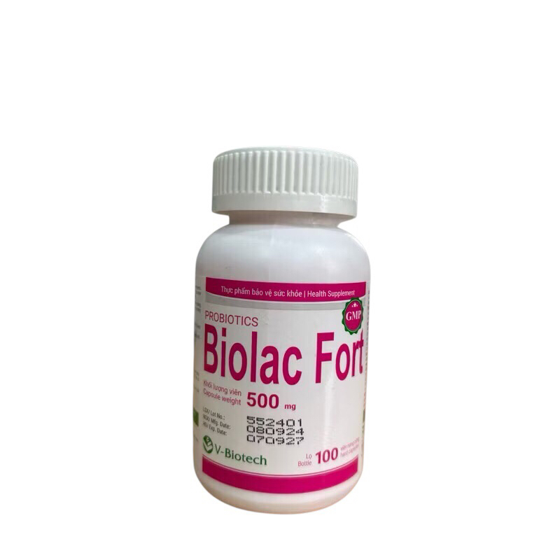 Biolac Fort Probiotics Pills (Bottle of 100 pills) Supplements ...