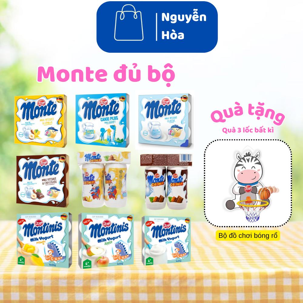 [GENUINE] Milk Whey & German Monte Zott Yogurt for Babies – Vanilla ...