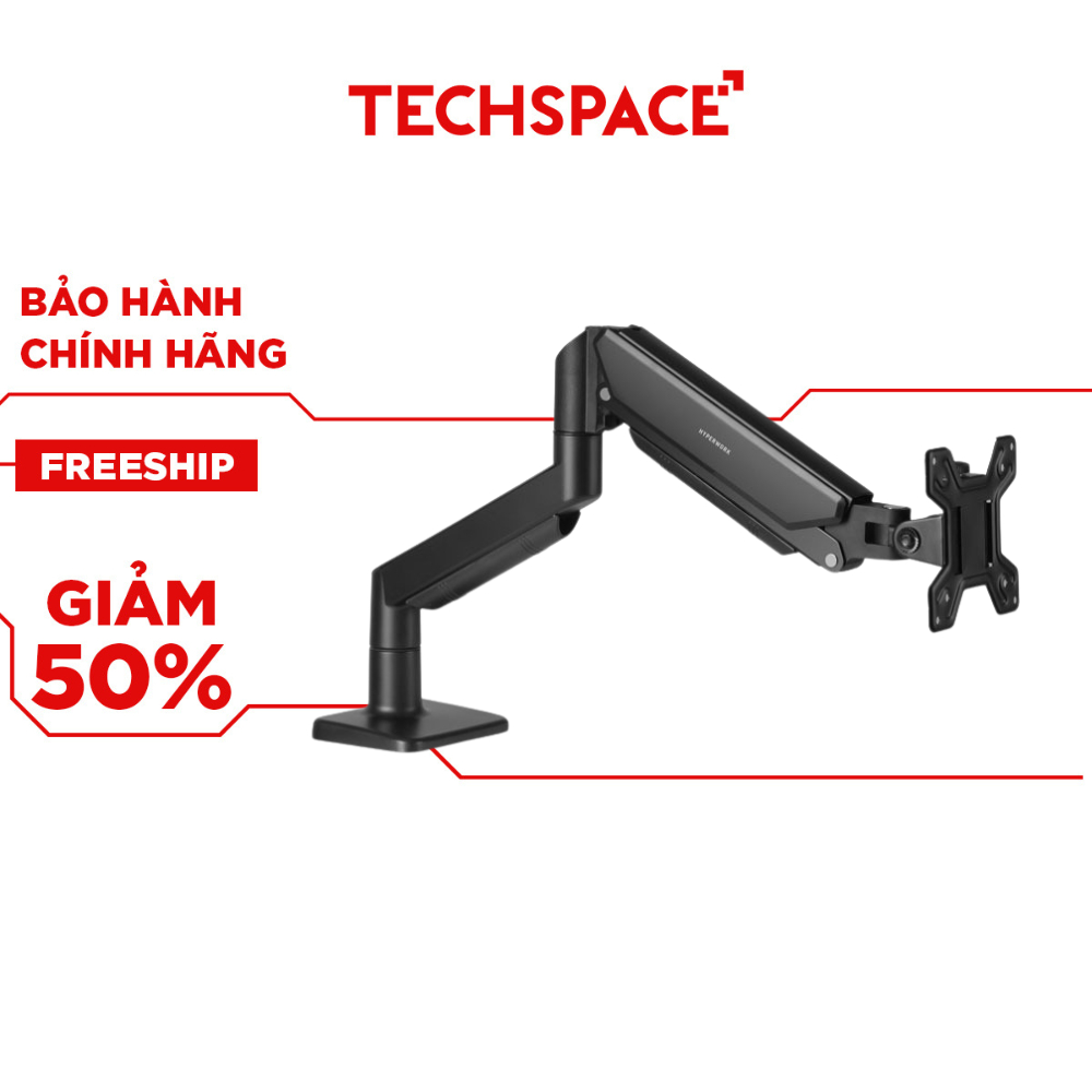 HyperWork Core Arm SA01 Ergonomic Monitor Stand | Shopee Malaysia