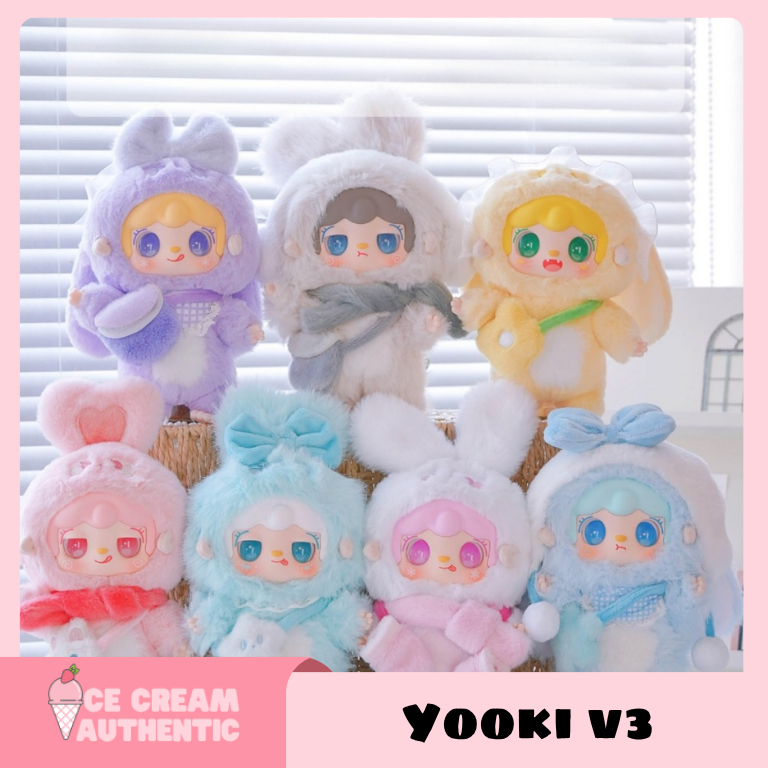 [Express] Blind Box Yooki V3 | Genuine Yooki Warm Bunny Blind Box ...