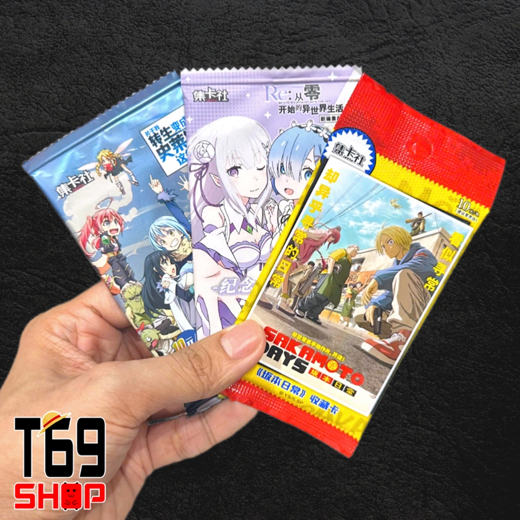 Genuine CARDFUN - Dignity Pack, anime dignity card Pack Re: Zero ...