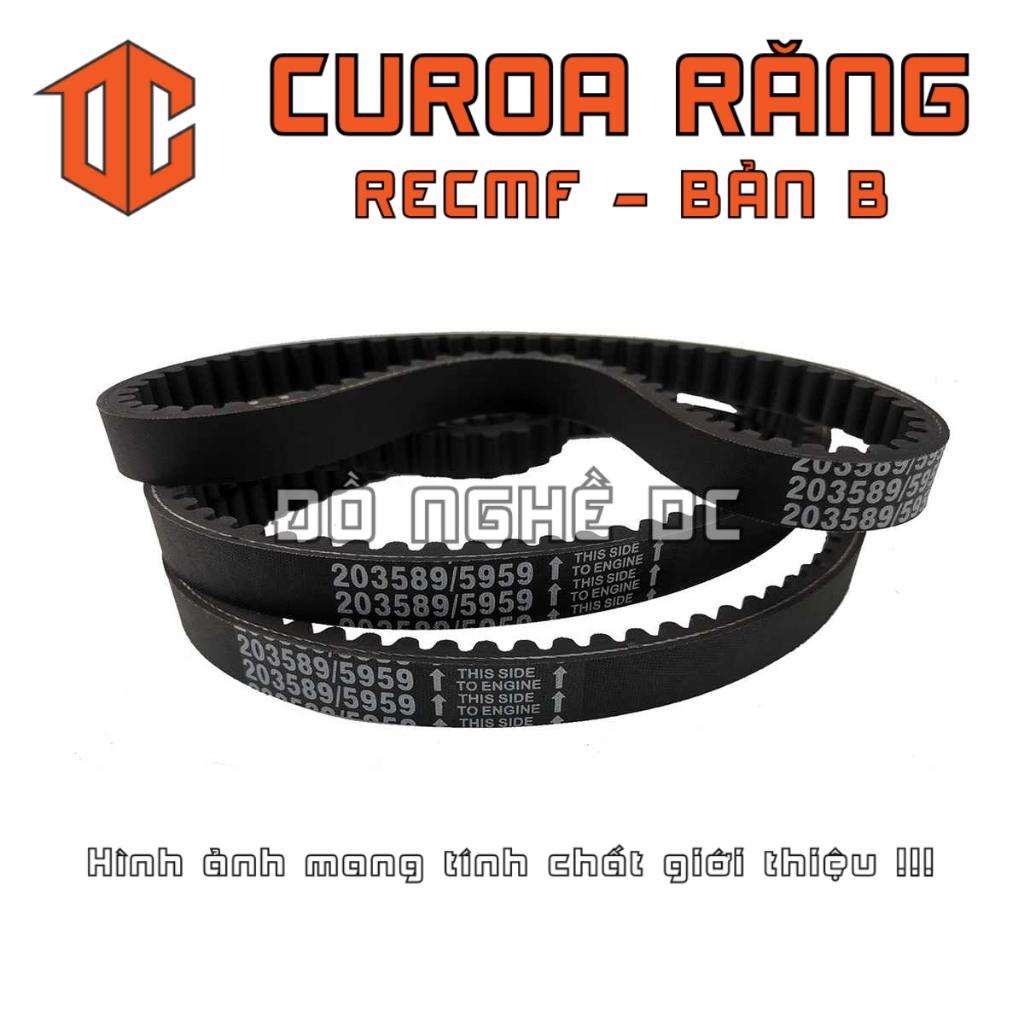 RECMF V-Belt Belt version B35 B35 B50 B70 B89 B46 B65 B96 B47 B25 B59 ...
