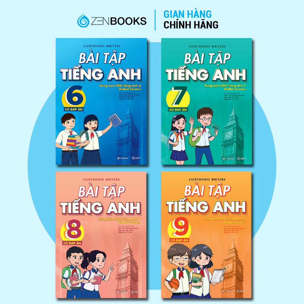 English Workbook Set for Grades 6,7,8,9 - With Answers (Used with ...