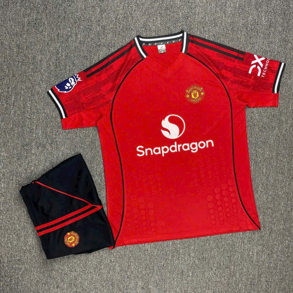 MU red home football kit 2026 cold elastic Jp | Shopee Malaysia