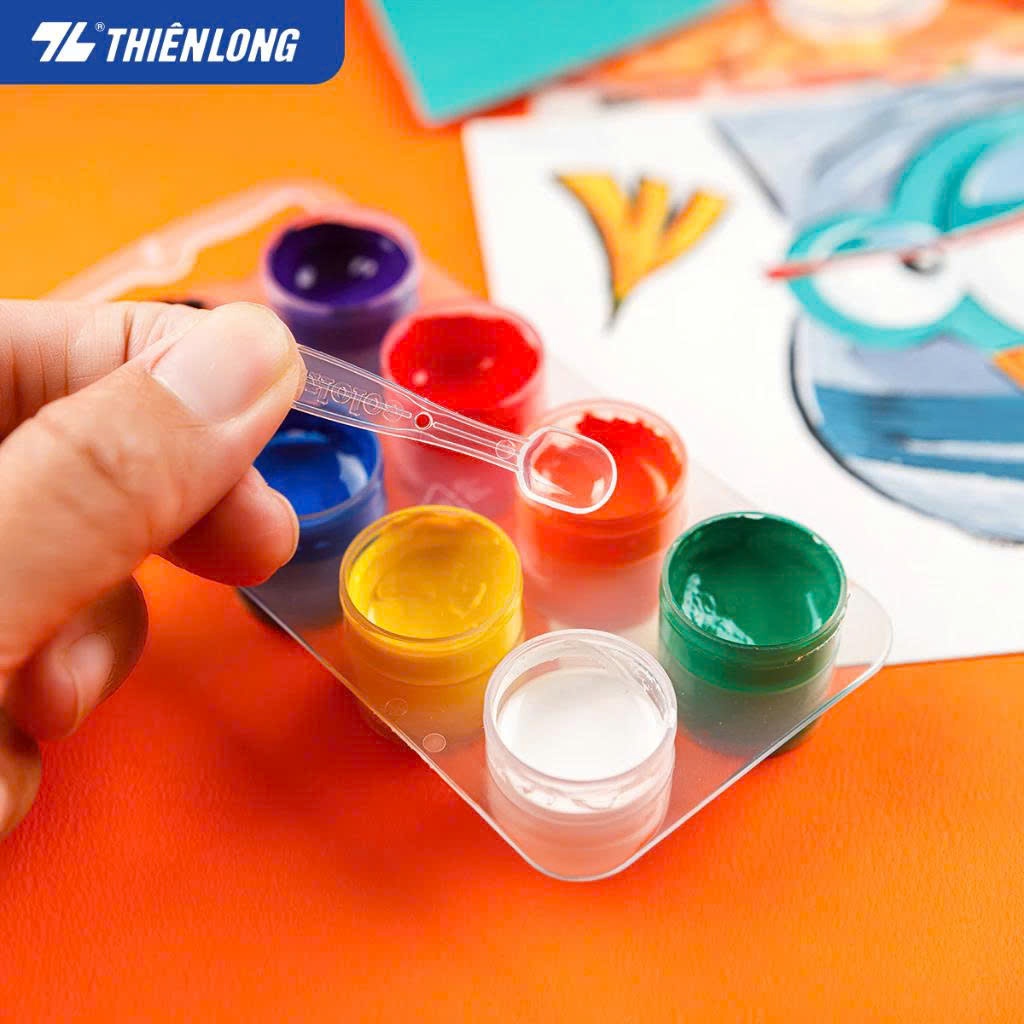 HCKT [THIEN LONG] - THIEN LONG Watercolor Set 8 Colors Colokit WACO-06 ...