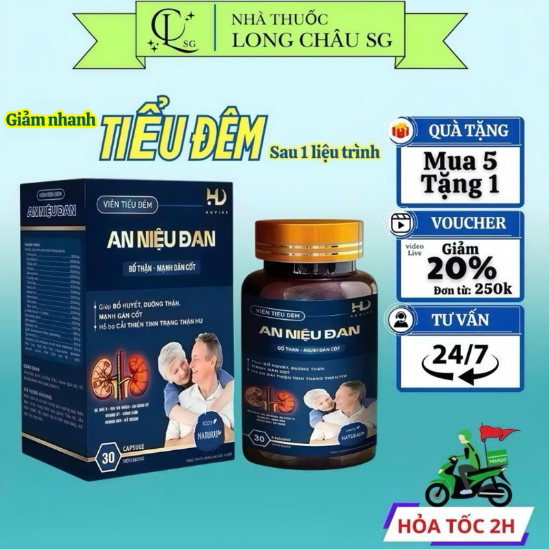 An Nhieu Dan nocturia tablets - Reduces nocturia, frequent urination ...