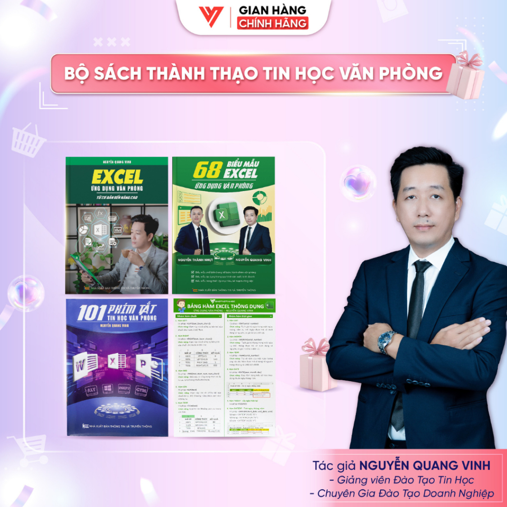 Set of 4 Excel Books - 68 Excel Templates - 101 Shortcut Keys - Common ...