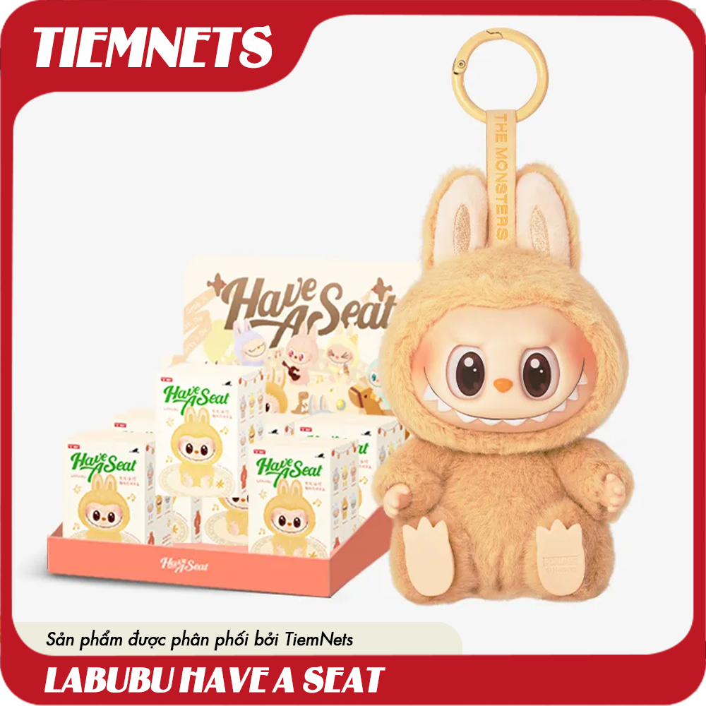 BLIND BOX LABUBU VOL 2 MODEL - HAVE A SEAT VINYL PLUSH - GENUINE ...