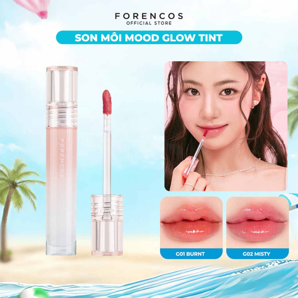 [Genuine FORENCOS] FORENCOS All Light Mood Glow Tint 3.2g, smooth, non ...