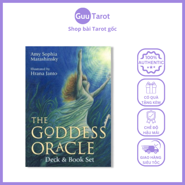 Goddess Oracle Deck & Book Set (Guu Tarot Shop) | Shopee Malaysia