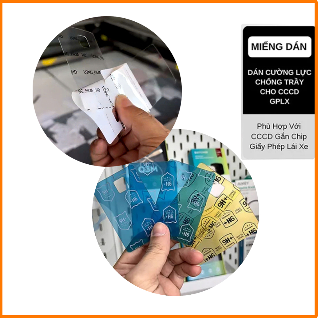 Toughened sticker to protect citizen identification card with chip and ...