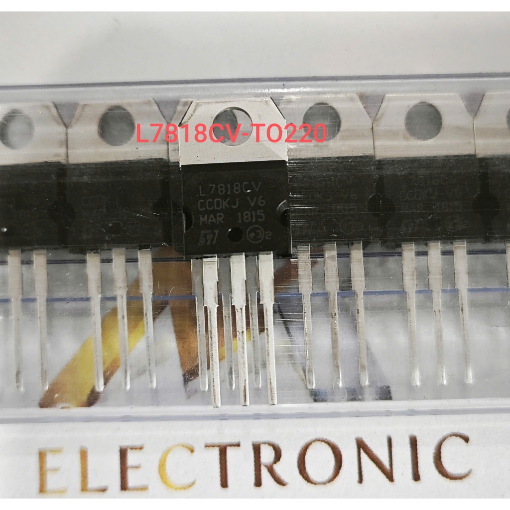 Power IC L7818CV L7818 24V TO220 100% new genuine (piece) | Shopee Malaysia