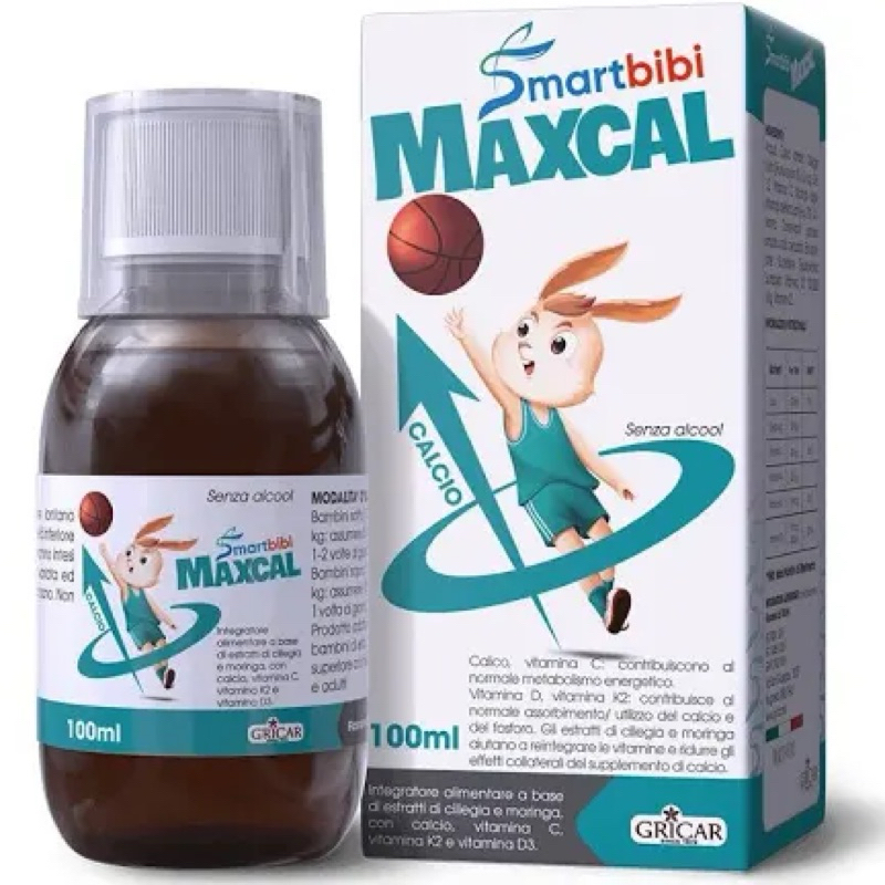 TPBVSK SMARTBIBI MAXCAL Calcium supplement syrup to increase baby's ...