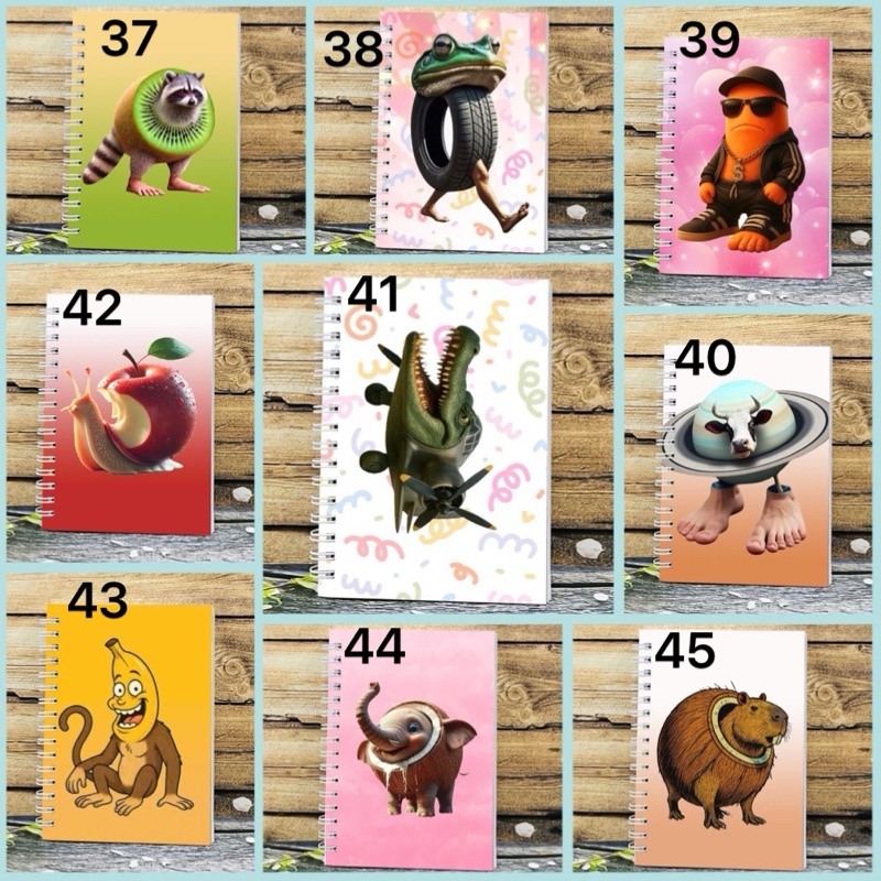 Italian brainrot meme notebook 200 pages / italian brainrot picture ...