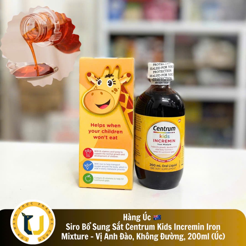(AUSTRALIAN PRODUCT) SUGAR-FREE Syrup to support anorexic children ...