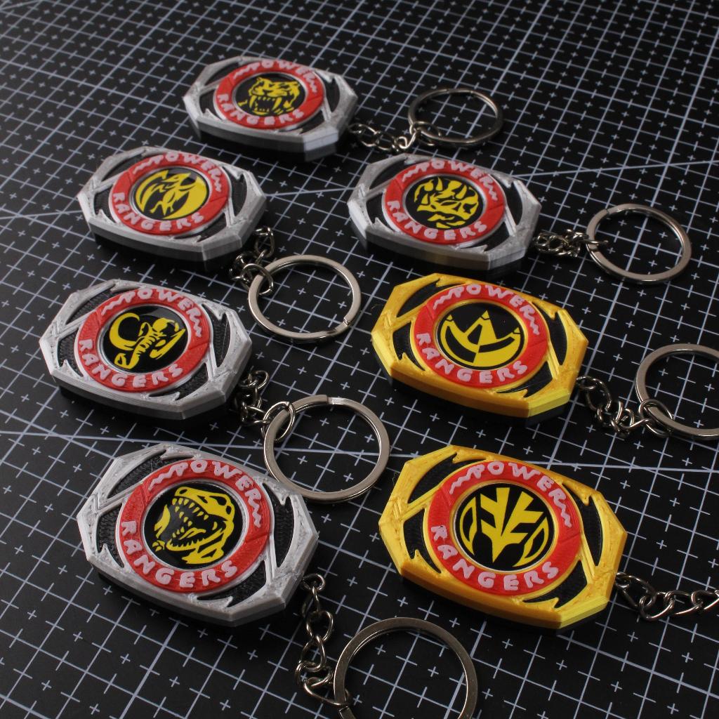 Transformation Device Keychain - Zyuranger / MMPR Superman ...