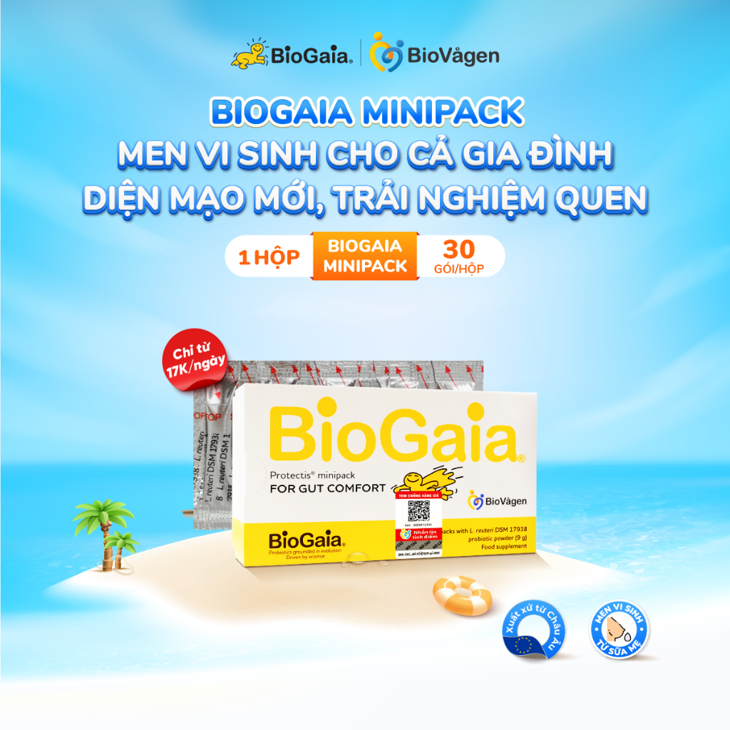 BioGaia ProTectis Minipack probiotics improve digestion made in Sweden ...