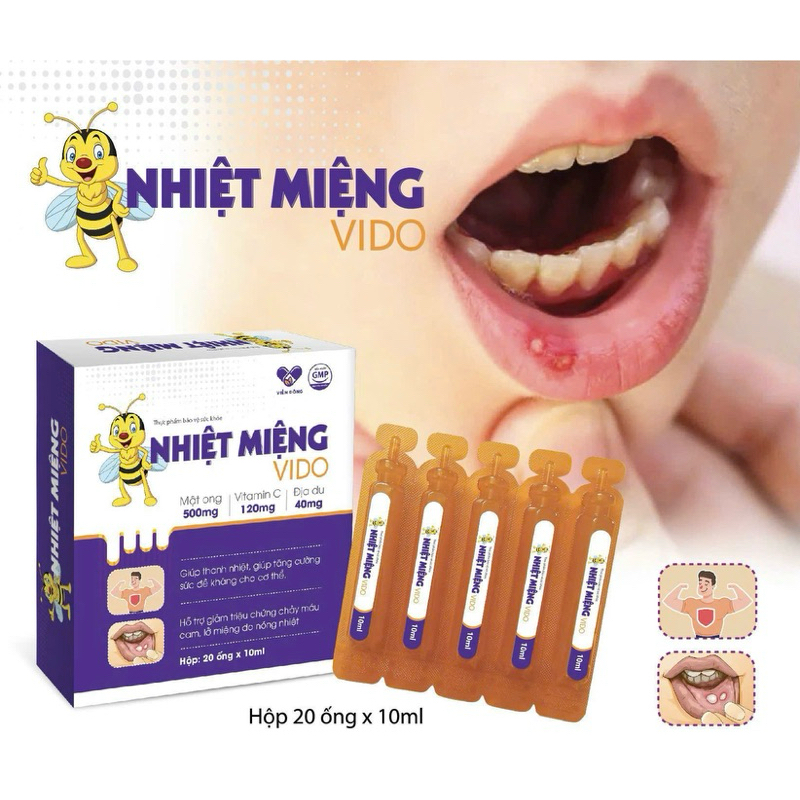 Children's MOUTH HEAT SIRO - Box of 20 oral tubes x 10ml - Reduces ...