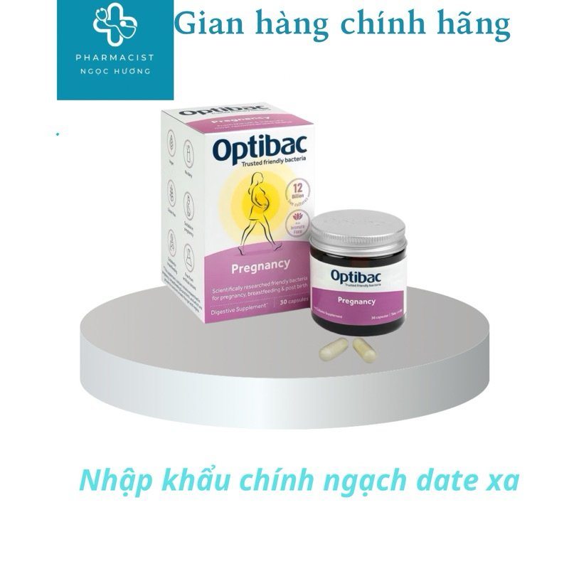 Probiotic tablets for pregnant and postpartum mothers Optibac Pregnancy ...
