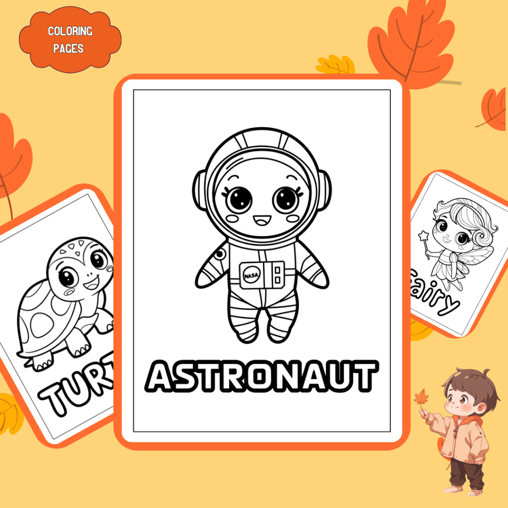 Set of 50 sheets of coloring pages, coloring pages for children to ...