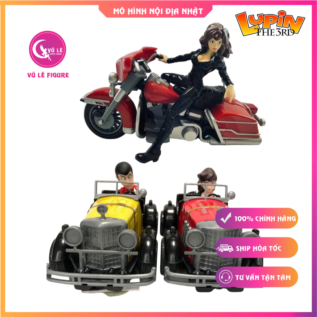 Genuine Banpresto Lupine & Fujiko - Lupin The 3rd Model - Fujiko Mine ...