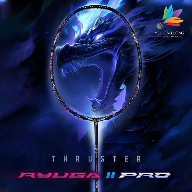 Victor Ryuga 2 Pro Full Carbon Badminton Racket - Pre-Stretched 11kg ...