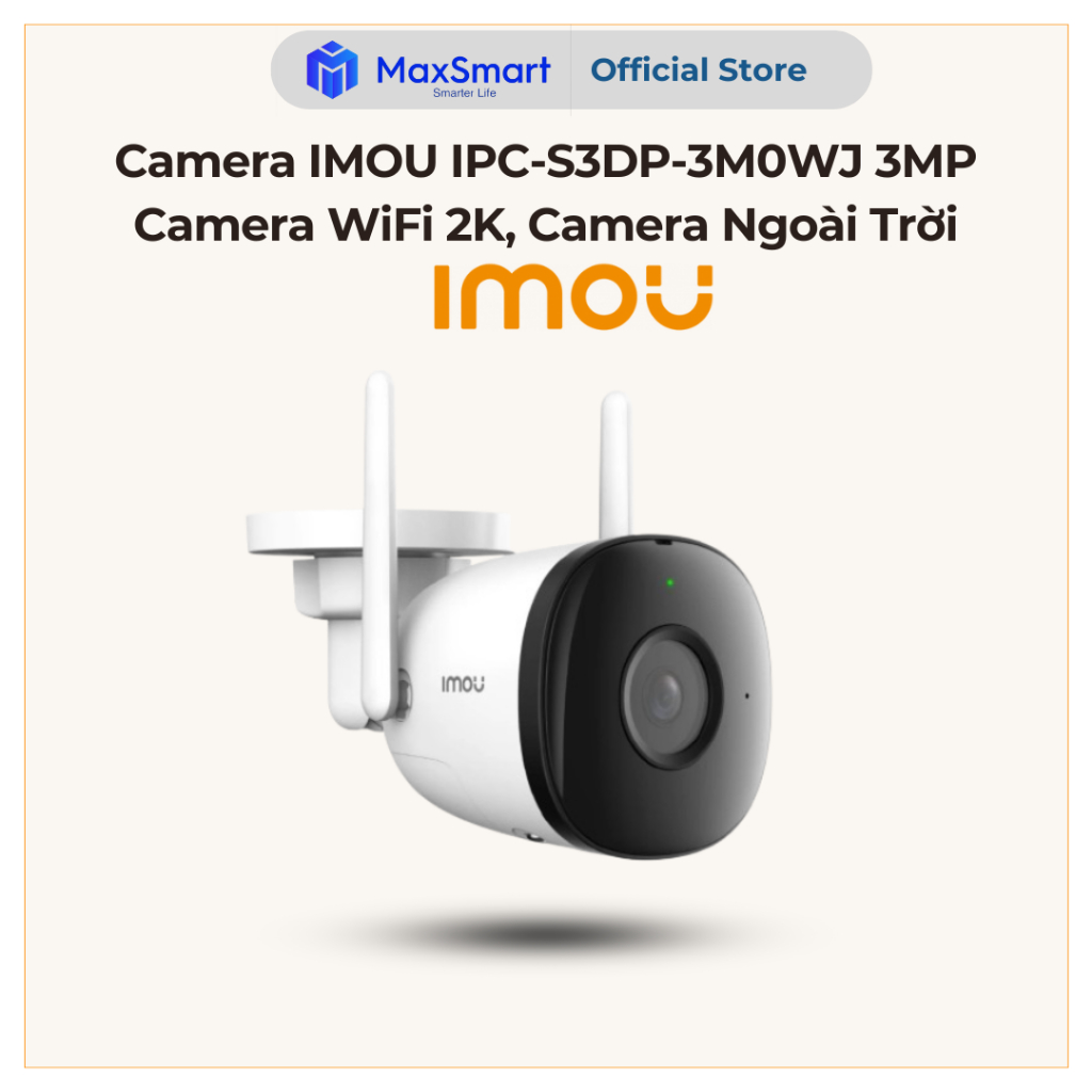 IMOU Camera IPC-S3DP-3M0WJ 3MP- WiFi Camera Outdoor Camera | Shopee ...