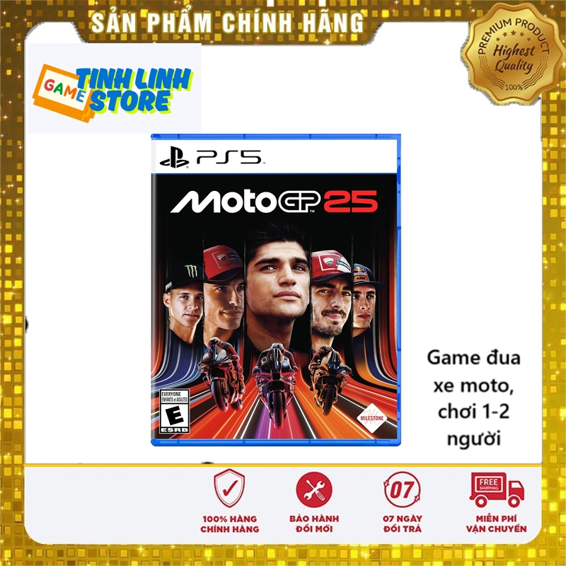 PS5 MotoGP25 Game Disc - Motorcycle racing for 1-2 players | Shopee ...