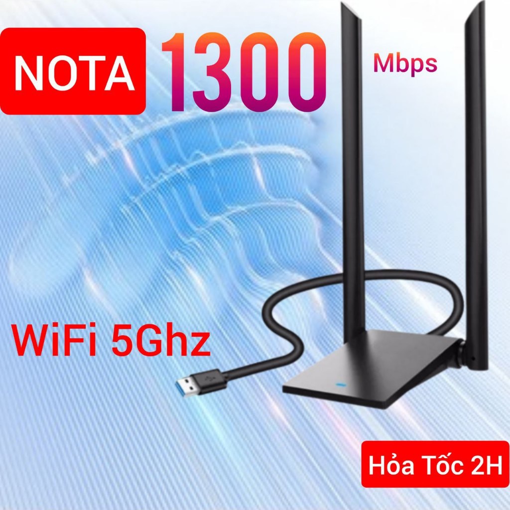 [Fire] Usb wifi 5G 1800 Mbps 2 long antennas wifi 6. Super fast wifi receiver for pc gaming with ...