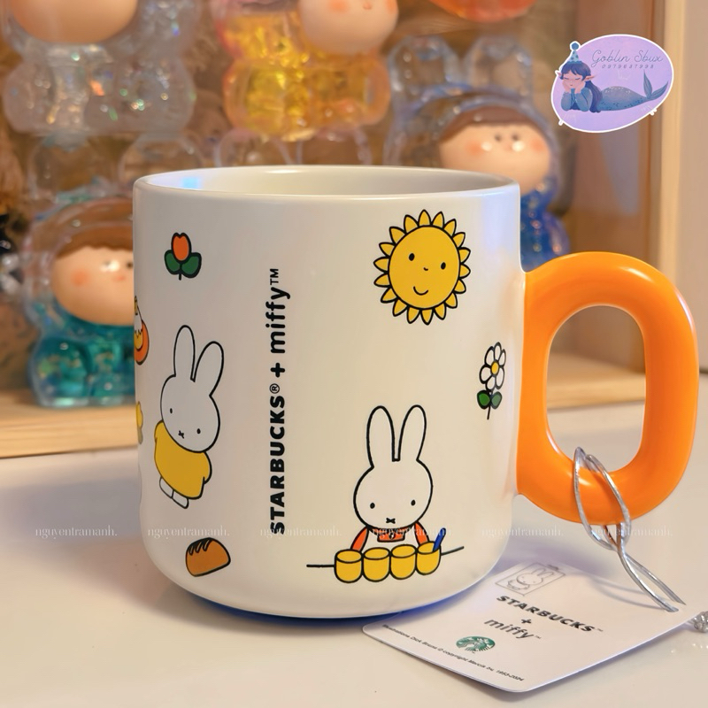 [Authentic] Starbucks VIETNAM CUTE 355ML MIFFY RABBIT CERAMIC CUP ...