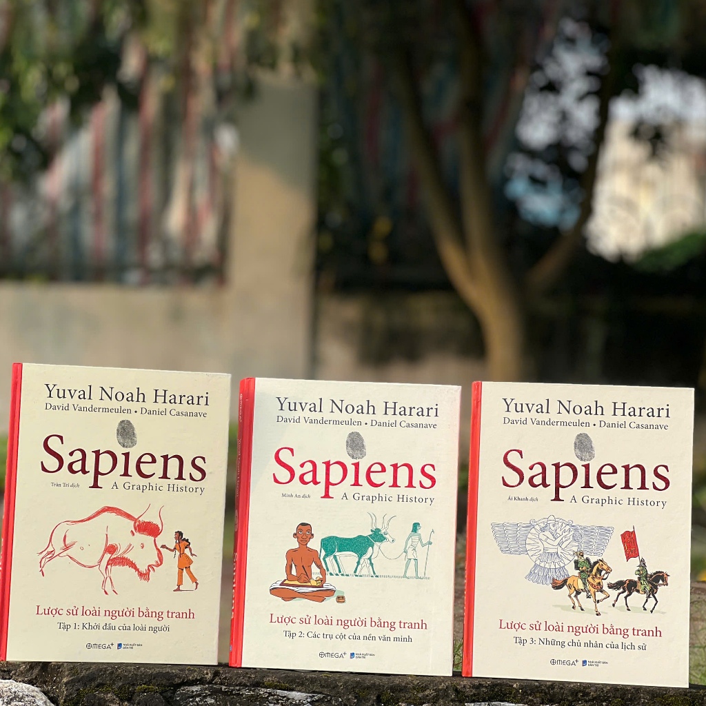 Book - Sapiens: A Brief History of Humanity in Pictures (Volumes 1 +2 ...