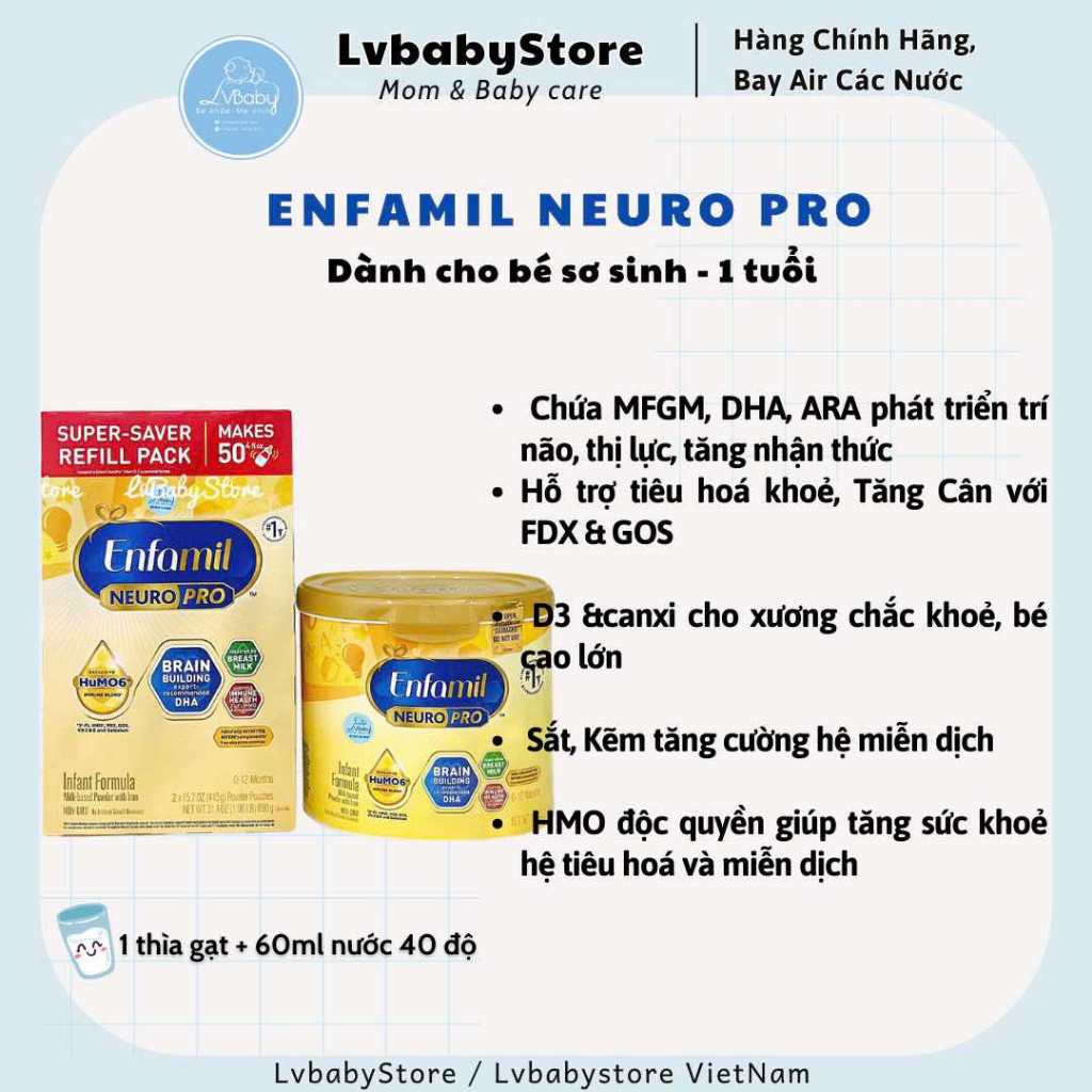 Enfamil Neuro Pro formula milk (0-12m) | Shopee Malaysia