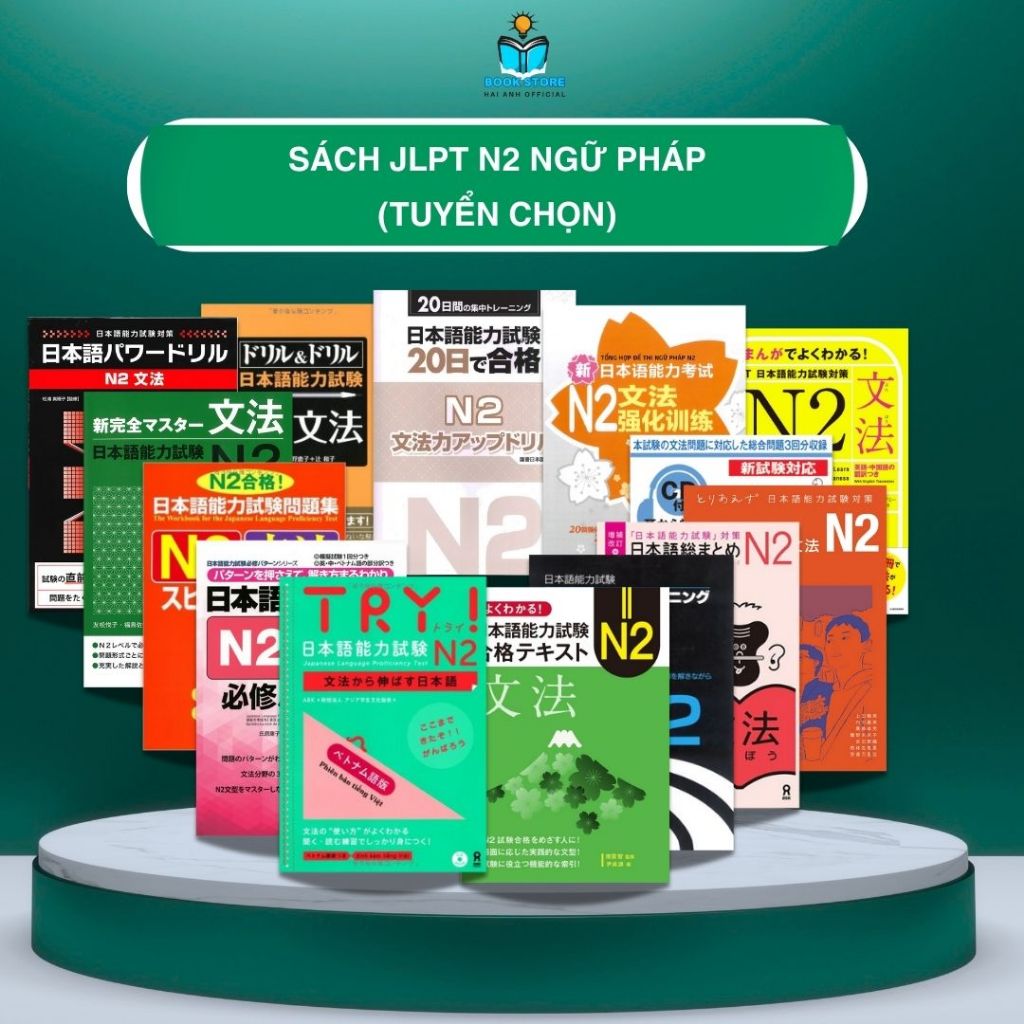 Japanese book - JLPT N2 exam preparation, Grammar learning and review ...