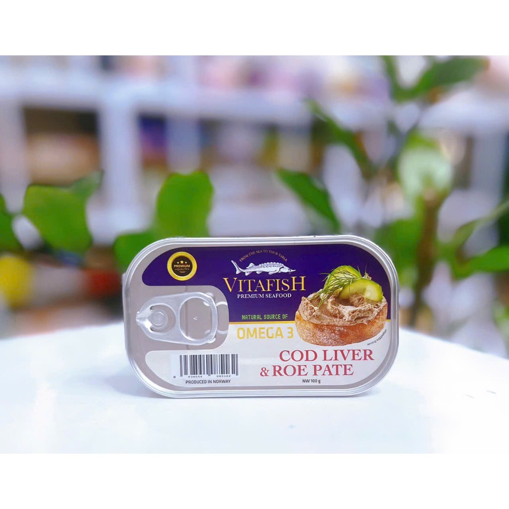 Premium Pate from Norwegian Cod Liver and eggs introduced by VITAFISH ...