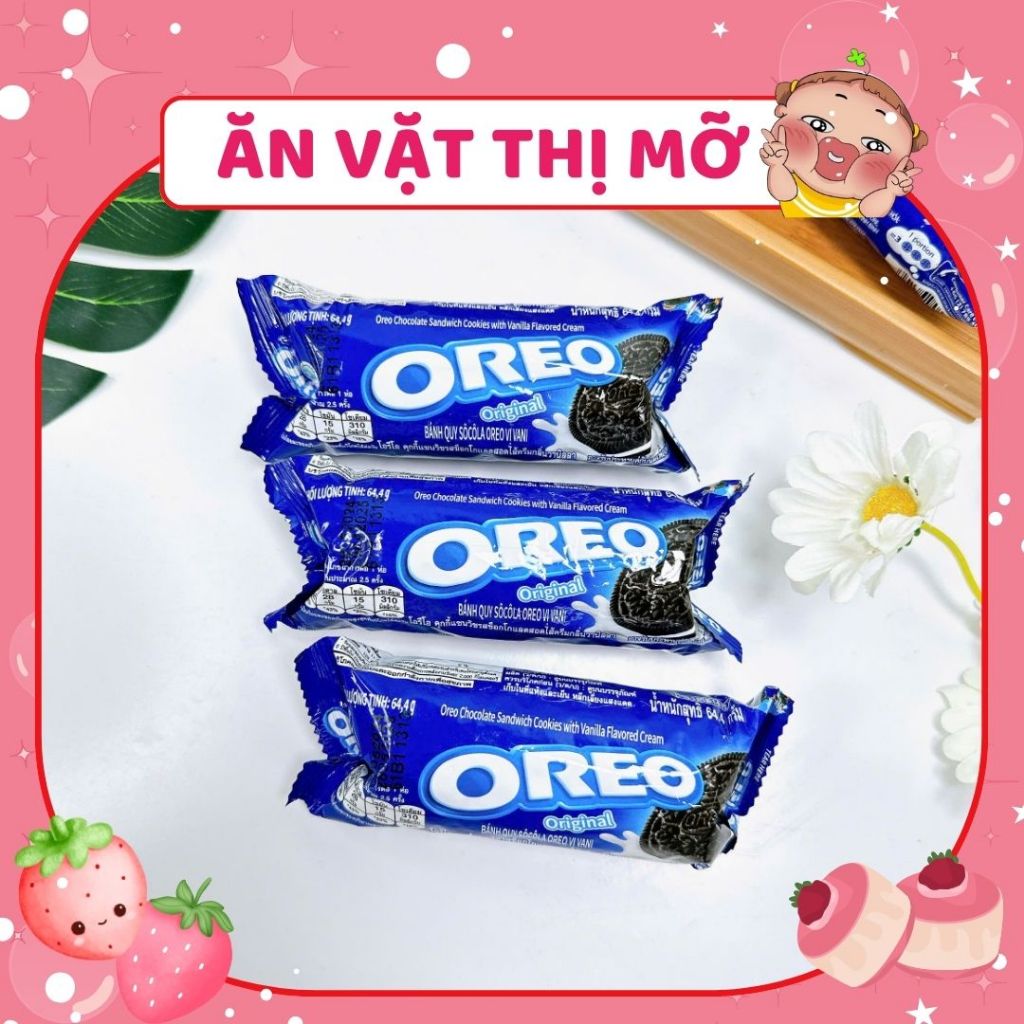 Oreo Chocolate Vanilla Cookies, small package 64gr | Shopee Malaysia