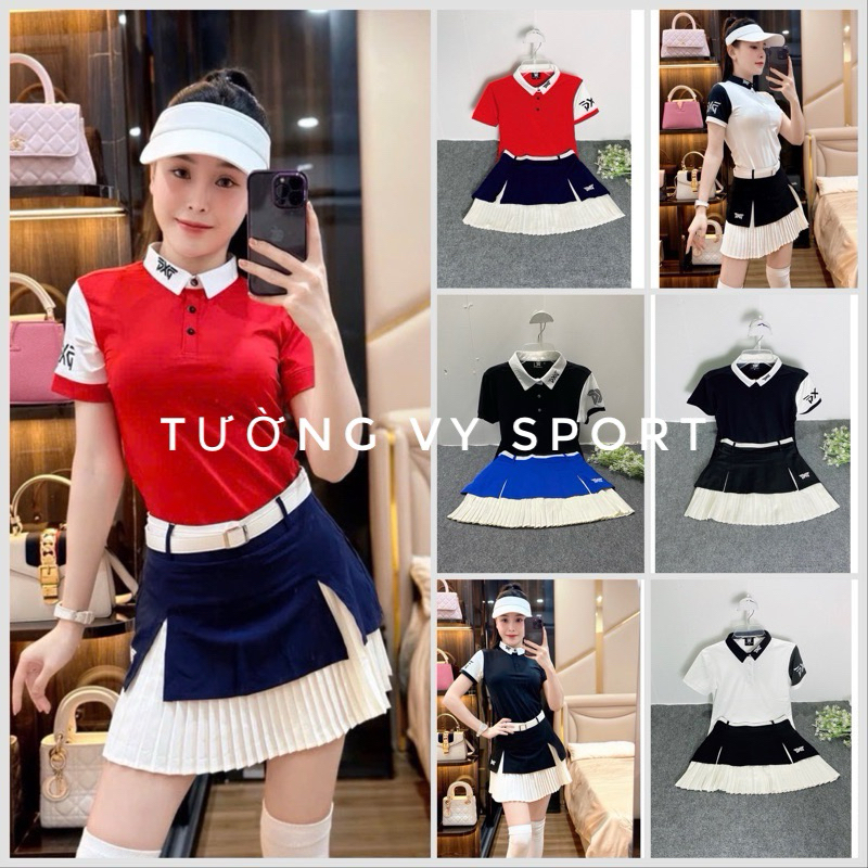 Women's sports set for golf, tennis, pickleball with super pretty shape ...