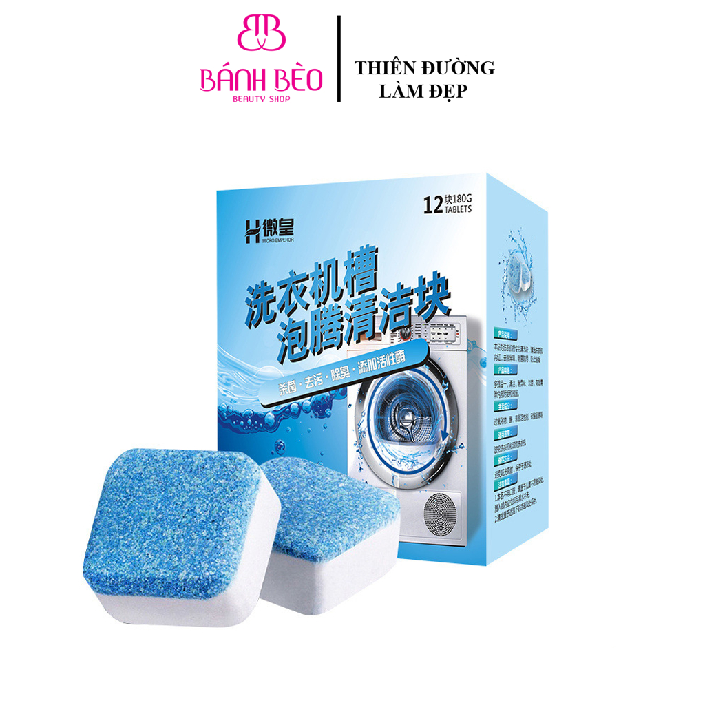 Washing Machine Drum Cleaning Tablets to Remove Debris, Disinfect and ...