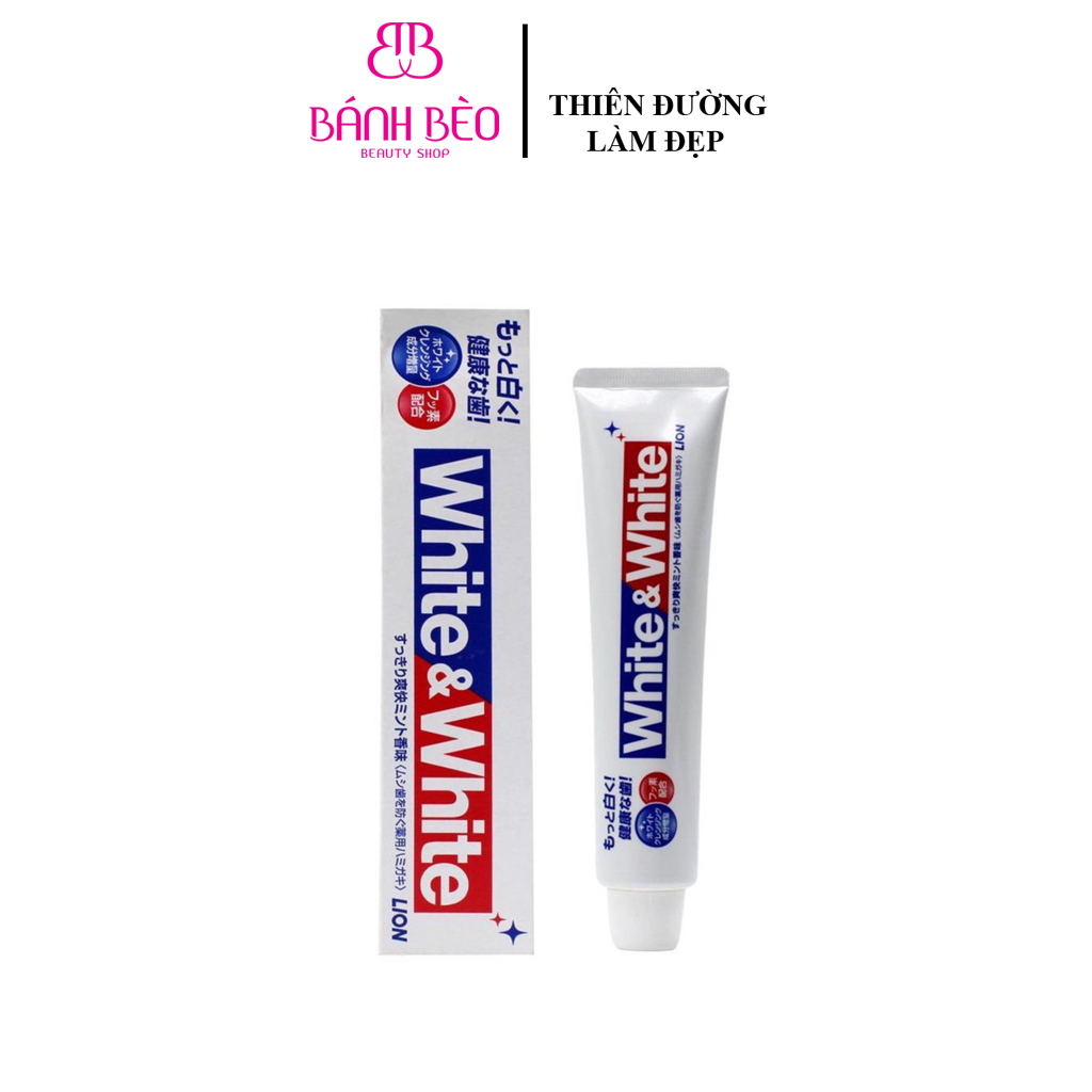 Japanese White And White Lion Toothpaste (150g) | Shopee Malaysia