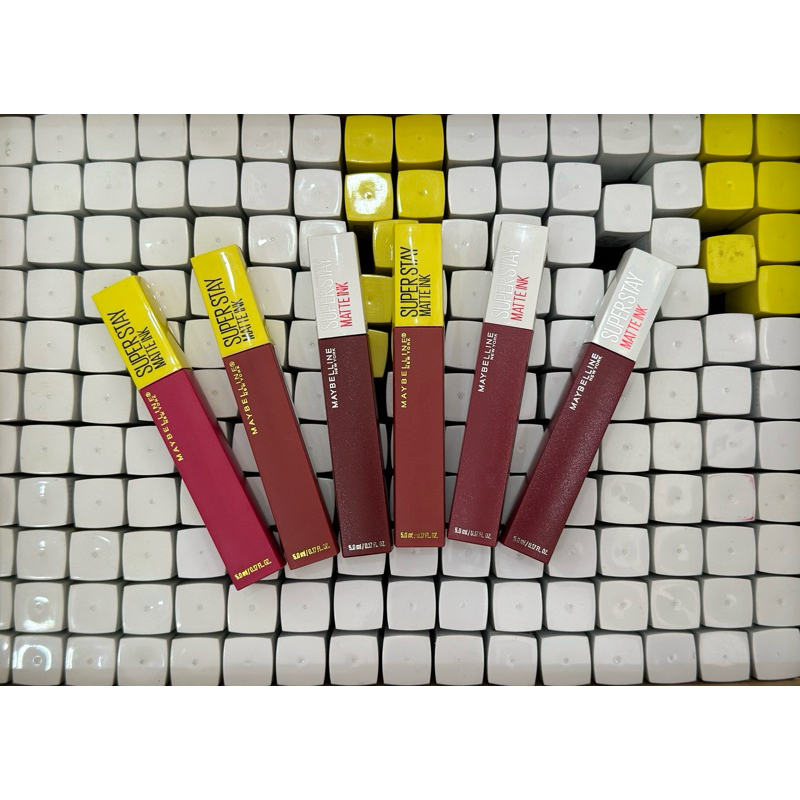Maybelline New York Super Stay Matte Ink City Edition Lipstick 16h Long Lasting Lipstick 5ml ...