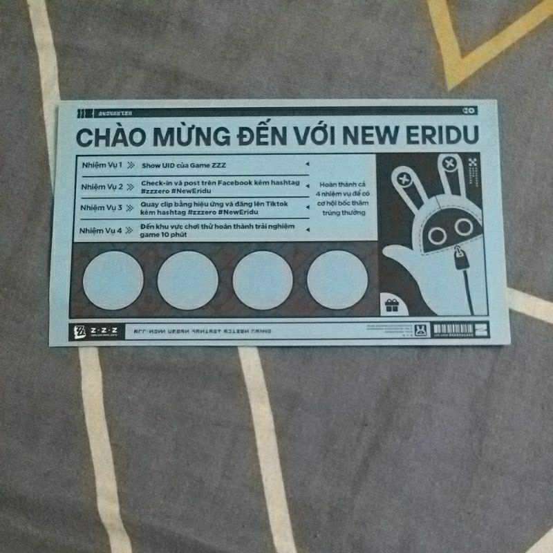 Zzz Zenless Zone Zero Souvenir Paper 2024 | Shopee Malaysia