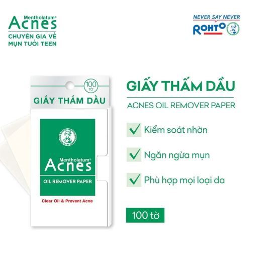 Acnes Oil Remover Paper (100c) | Shopee Malaysia