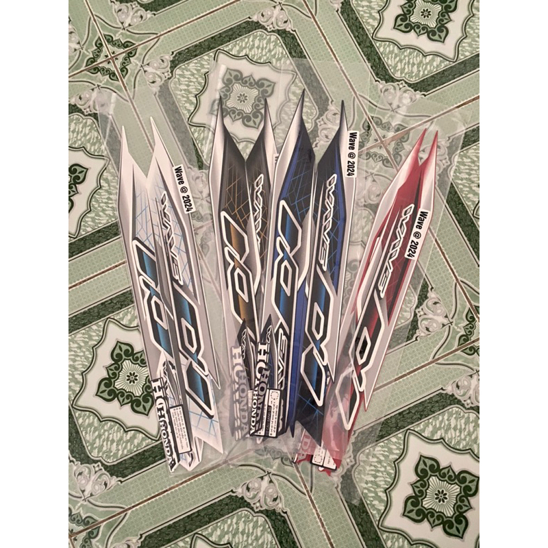 Wave Alpha 2024 stamp (3-layer stamp) | Shopee Malaysia