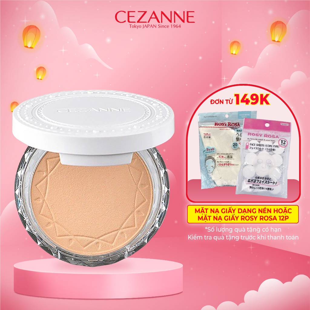 Cezanne UV Clear Face Powder Japan waterproof SPF 28 PA+++ 10g | Shopee ...