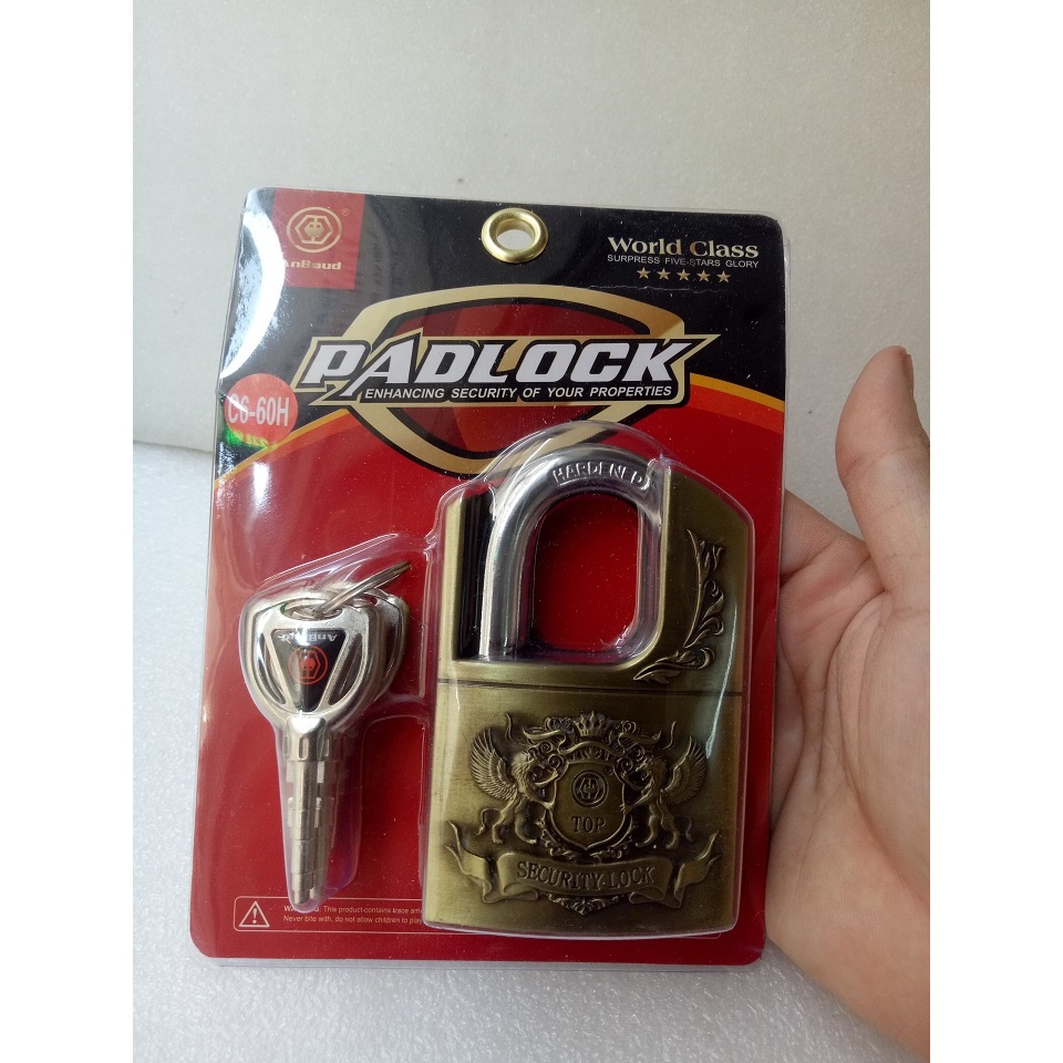 High quality Padlock 60mm anti-cut lock, Padlock anti-theft lock ...
