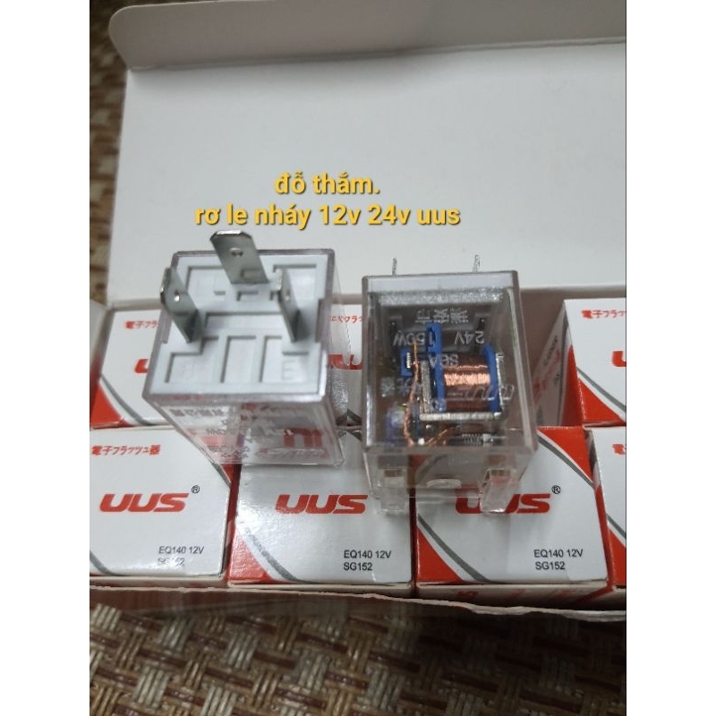 Flashing relay, 3-pin turn signal relay 12v 24v 250w (3-PIN UUS CLEAR ...